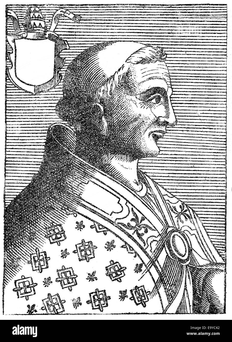 Antipope Christopher, Christophorus, Papst oder Gegenpapst Stock Photo ...