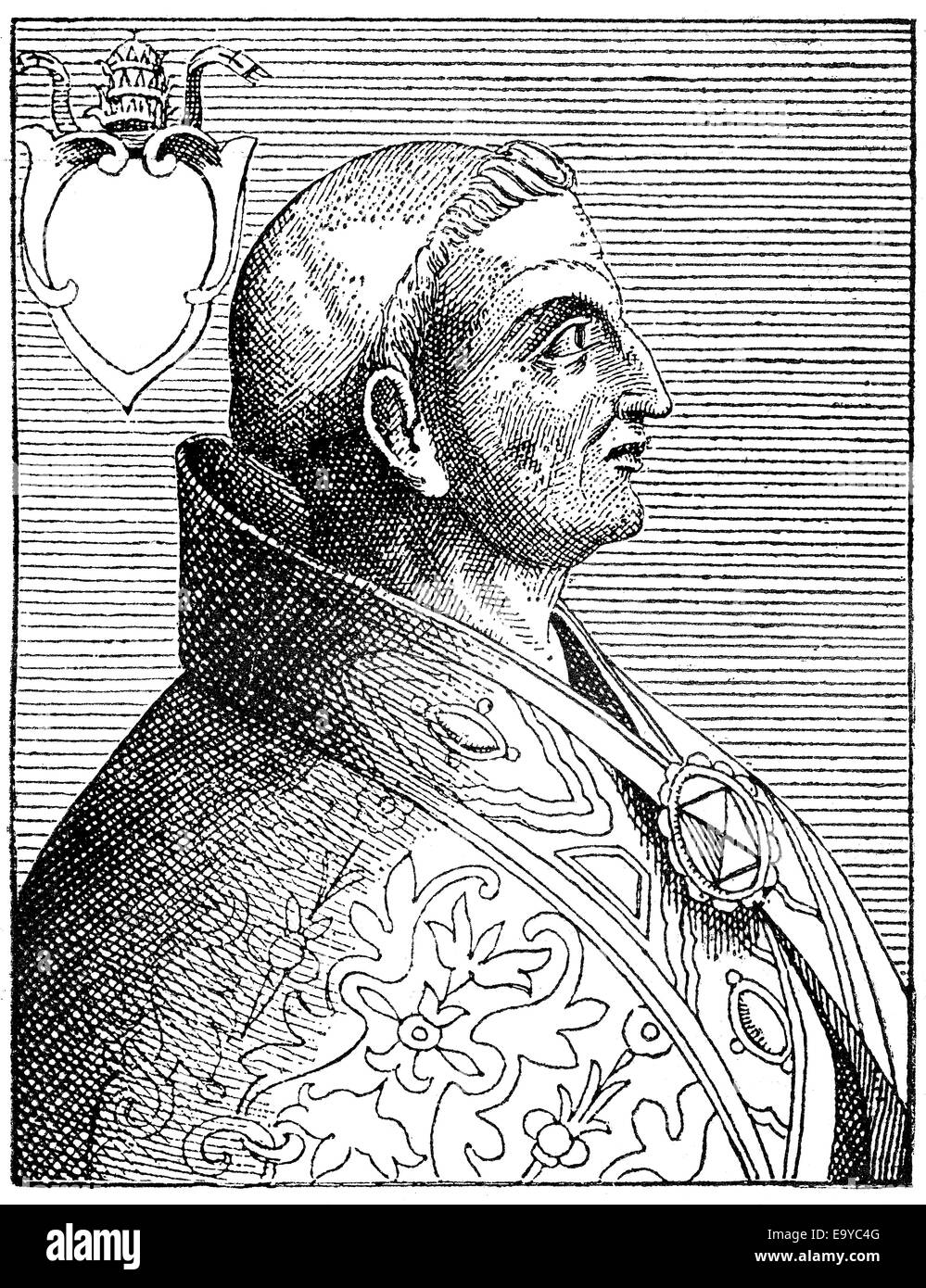 Pope John XVII or Ioannes XVII, born John Sicco, pope in 1003, Papst ...