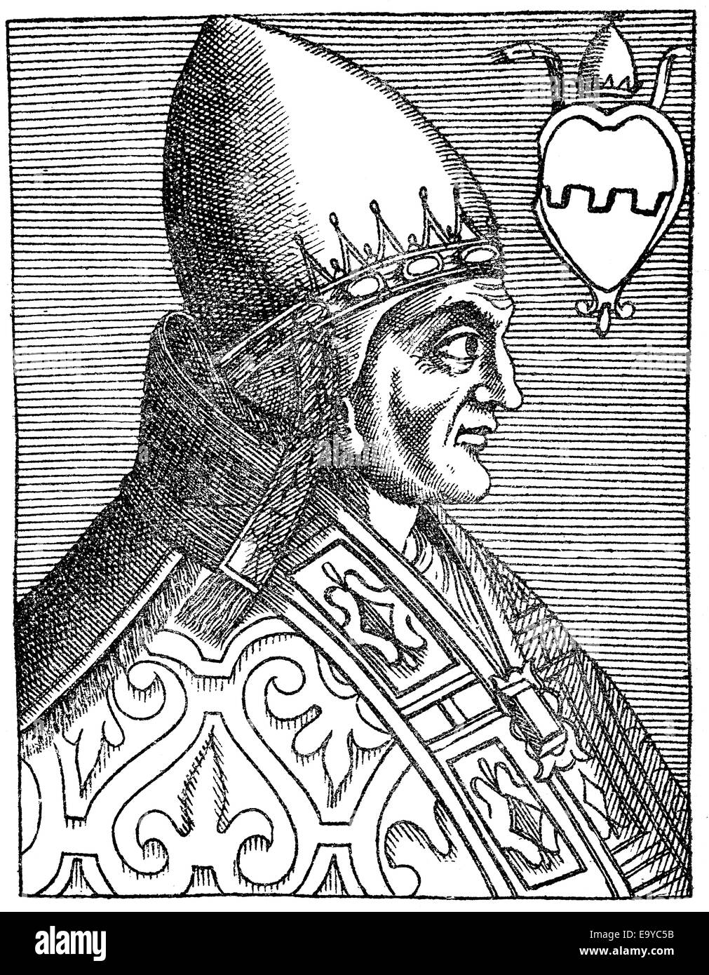 Pope gregory x hi-res stock photography and images - Alamy