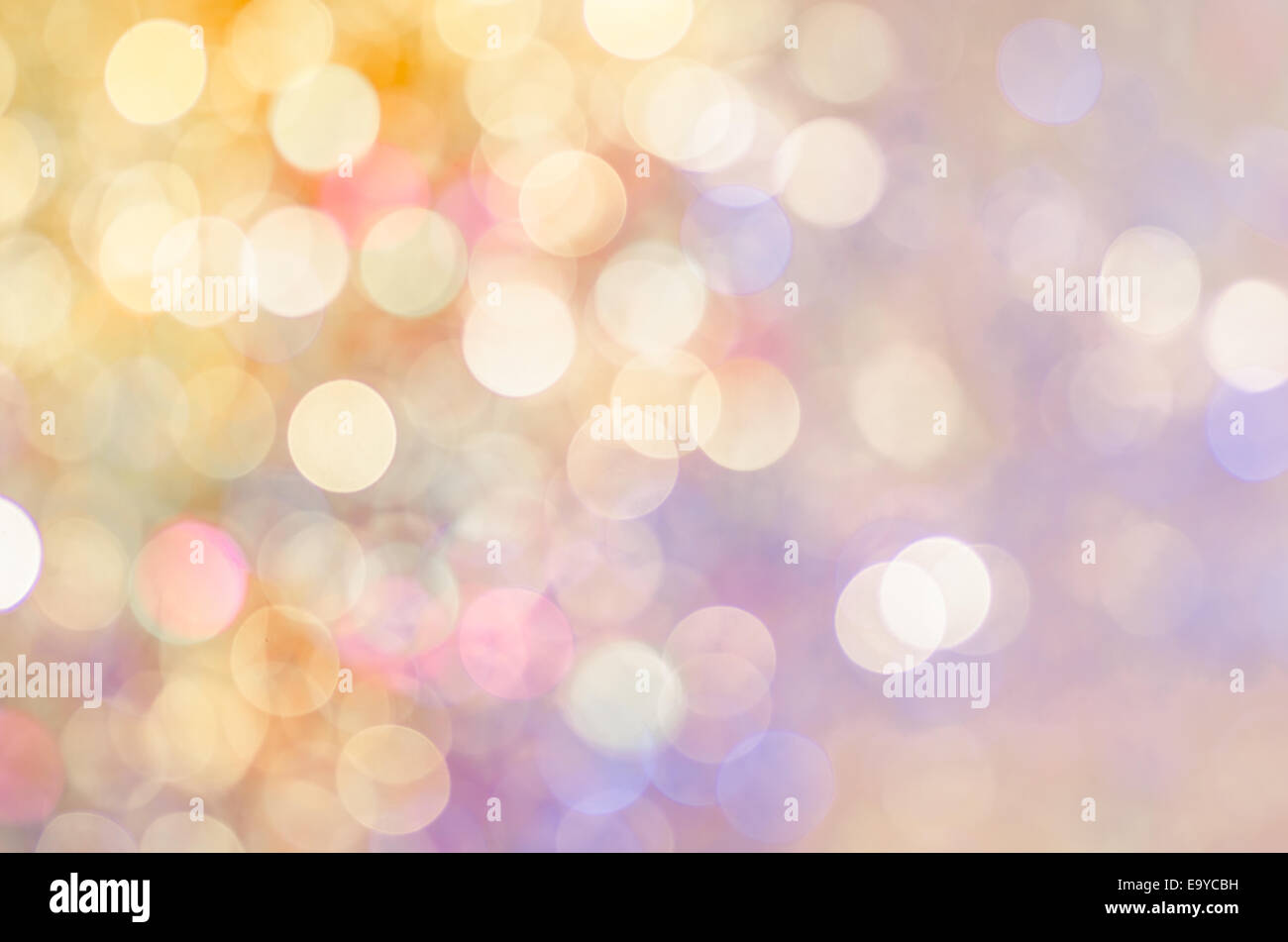 Christmas background of bokeh lights Stock Photo - Alamy