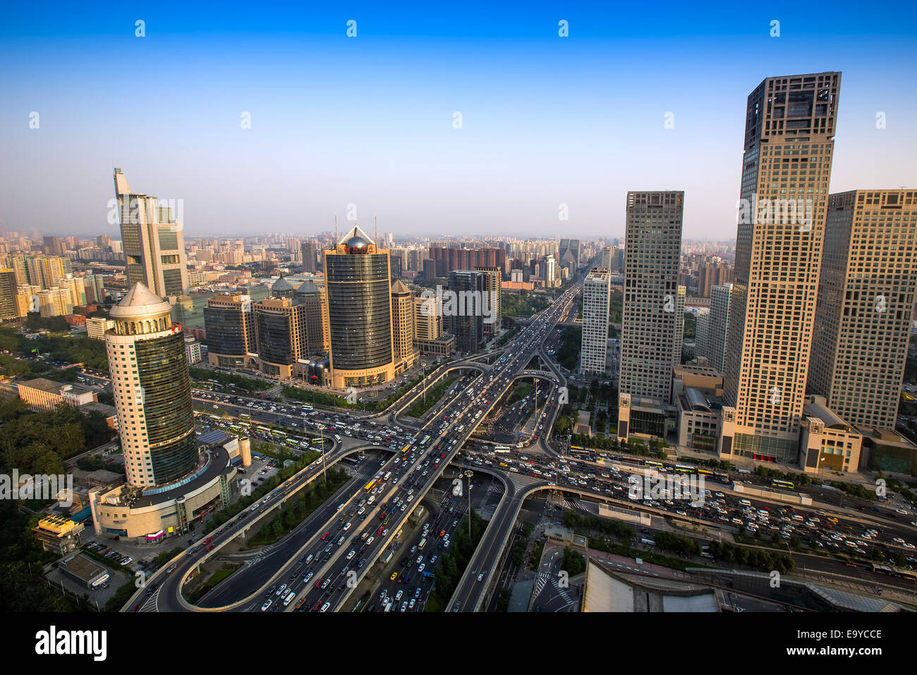 Beijing International Trade Center Stock Photo - Alamy