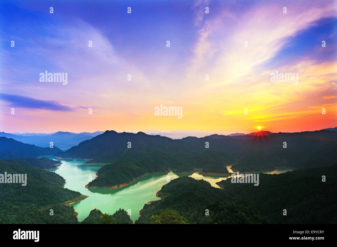 Shaoguan, Guangdong Province natural scenery Stock Photo - Alamy