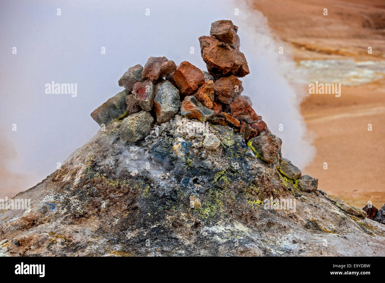 Hot geothermal gases hi-res stock photography and images - Alamy