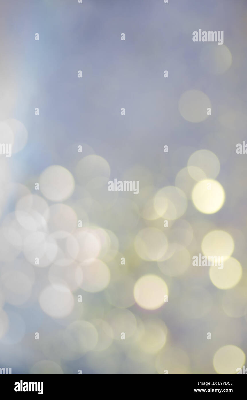 Christmas background of bokeh lights Stock Photo - Alamy