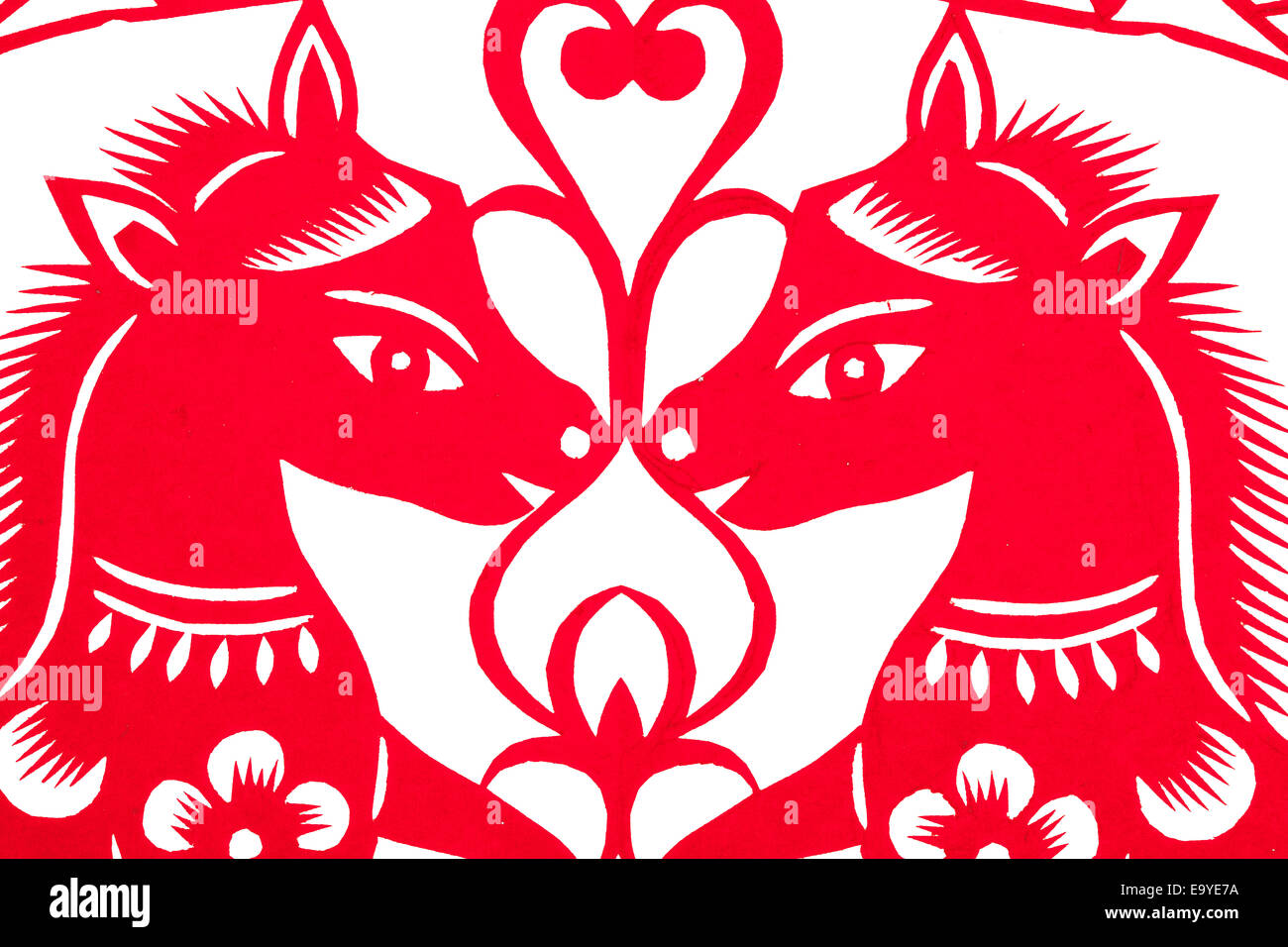 China paper cutting hi-res stock photography and images - Alamy