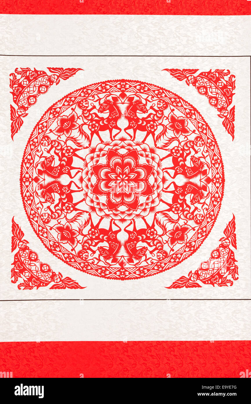 China paper cutting hi-res stock photography and images - Alamy