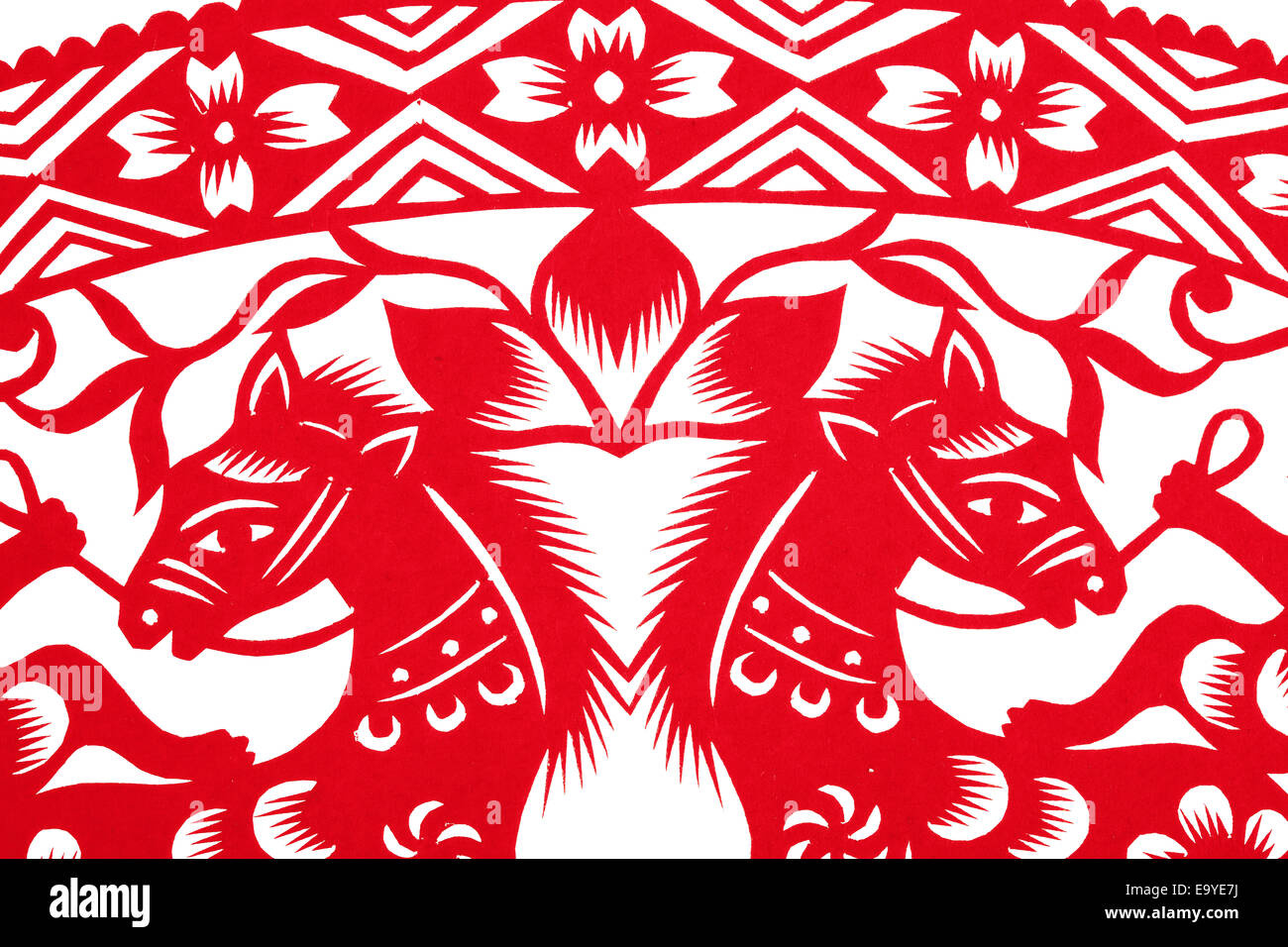 Chinese traditional paper cut horse hi-res stock photography and images ...