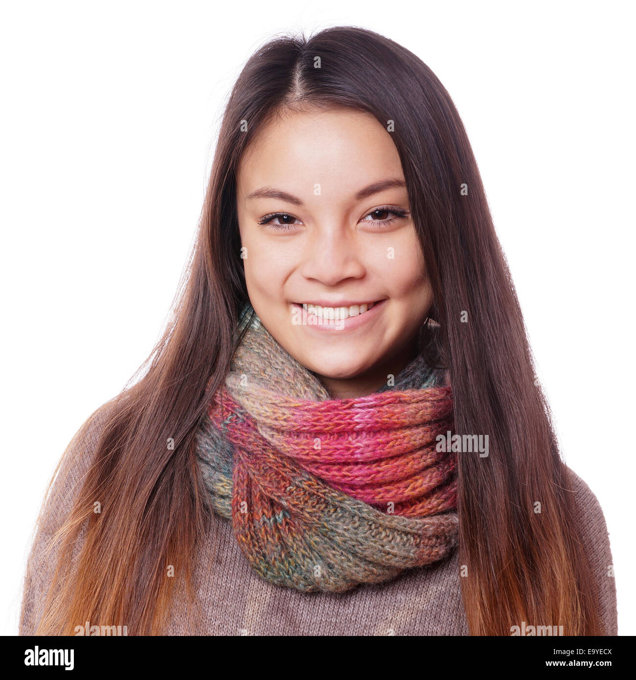 happy young asian woman Stock Photo - Alamy