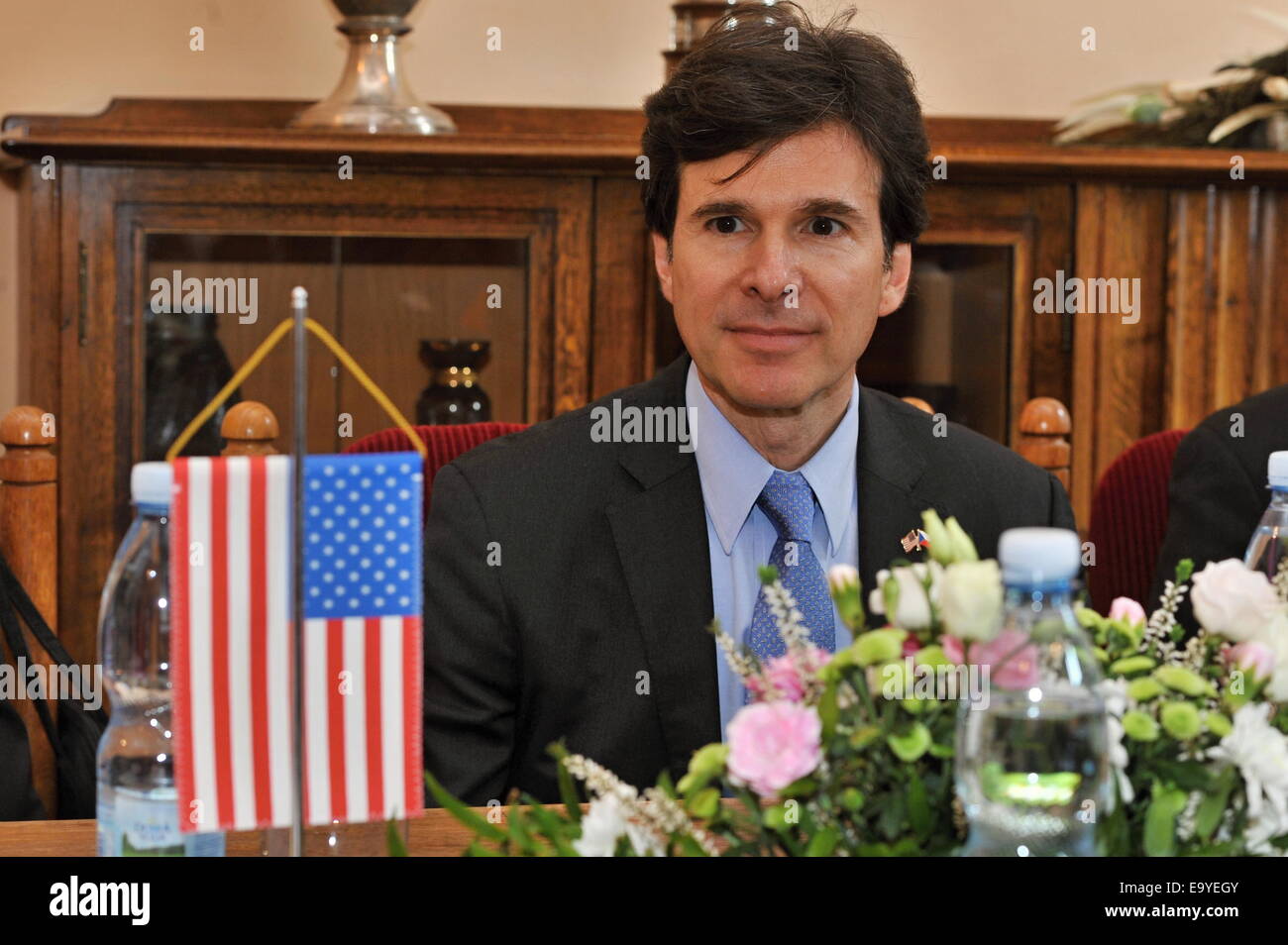 U.S. ambassador to the Czech Republic Andrew Schapiro visits the Pilsen ...