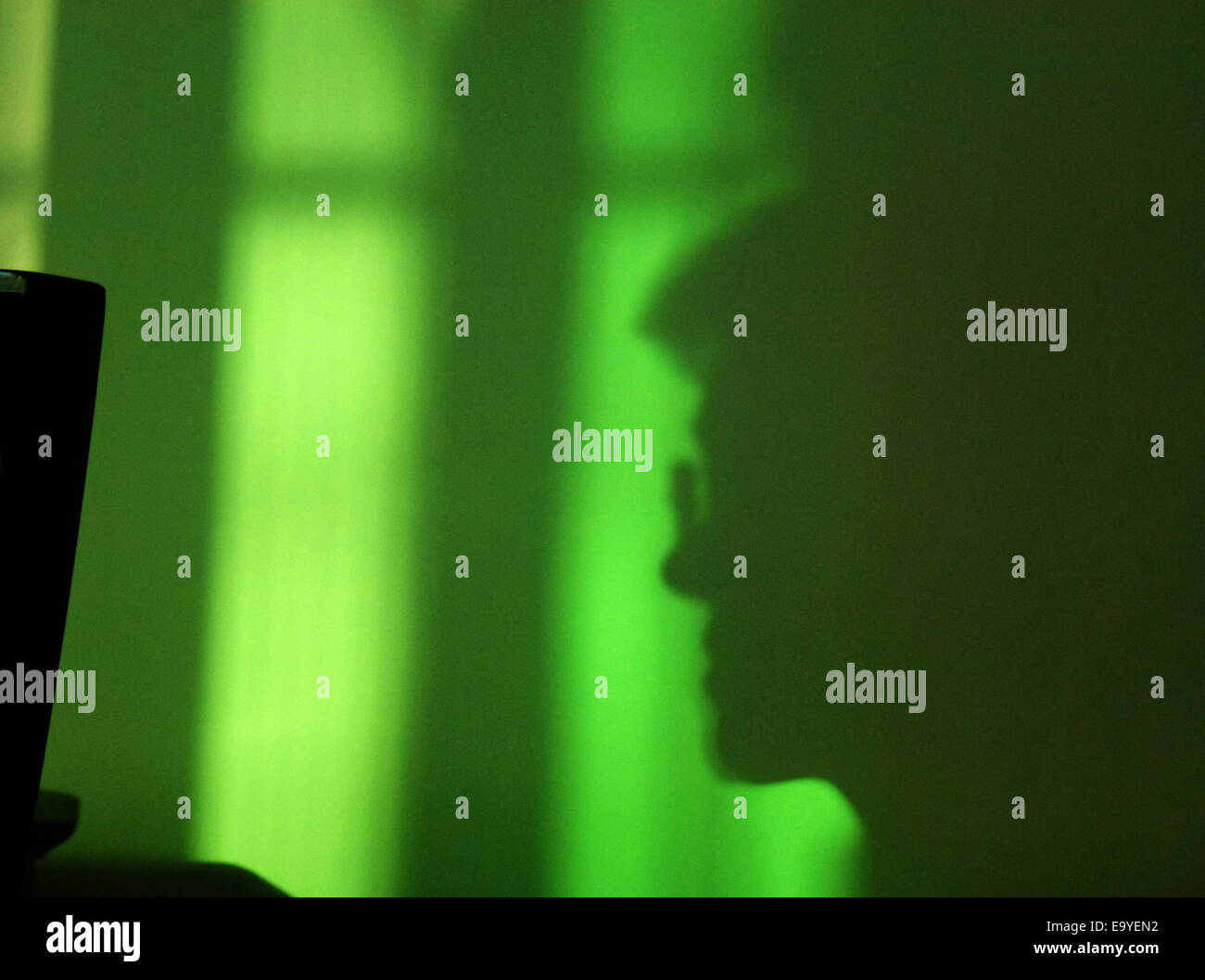 Business man shadow Stock Photo - Alamy