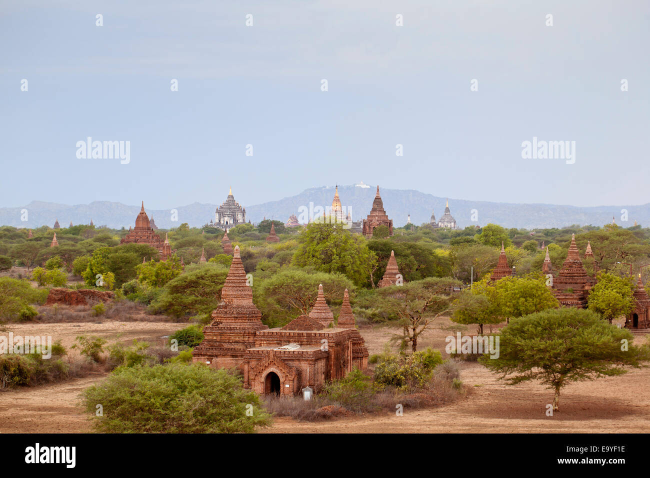 Myanmar Bagan buildings Stock Photo - Alamy