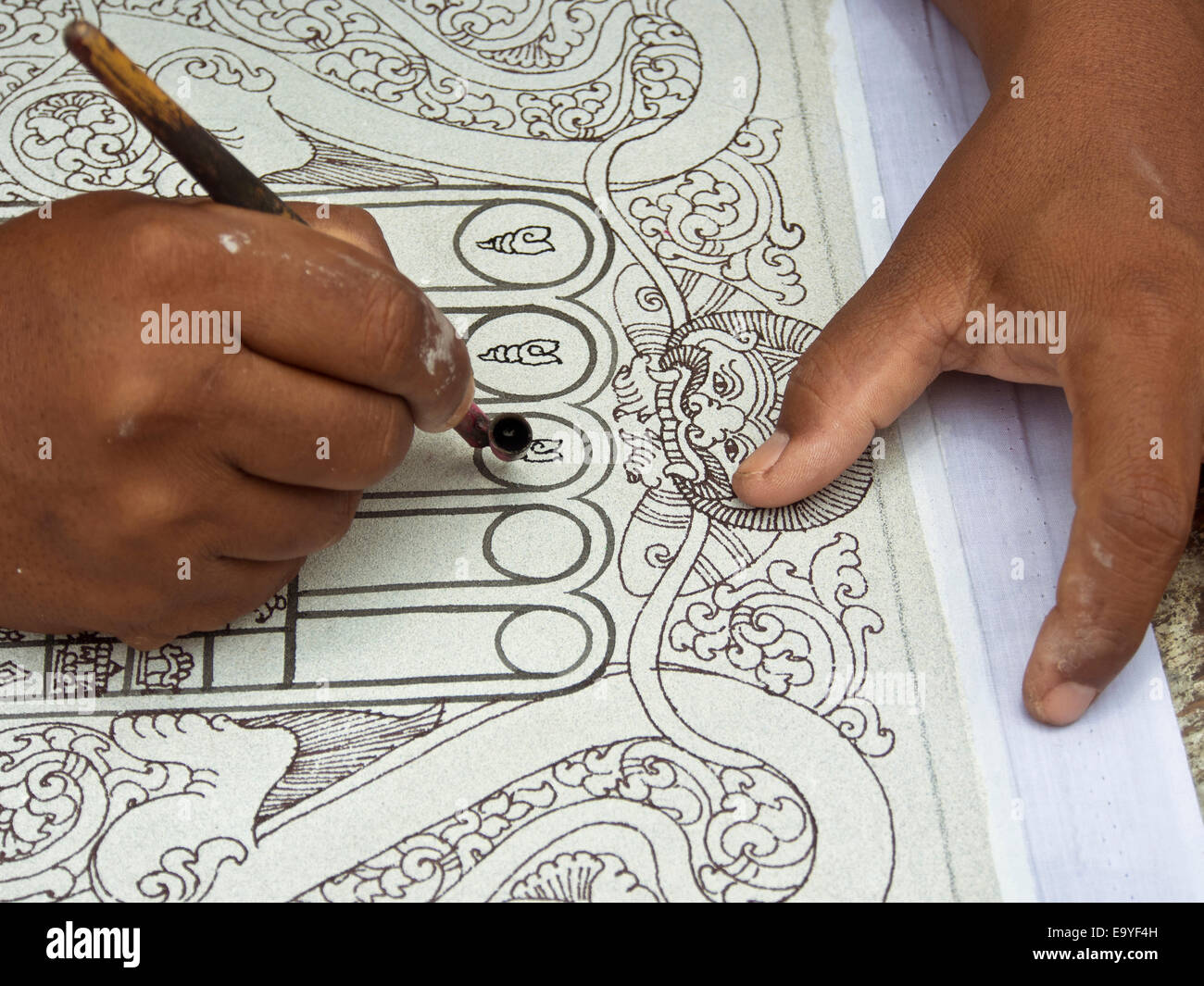 Myanmar Bagan Art Stock Photo - Alamy