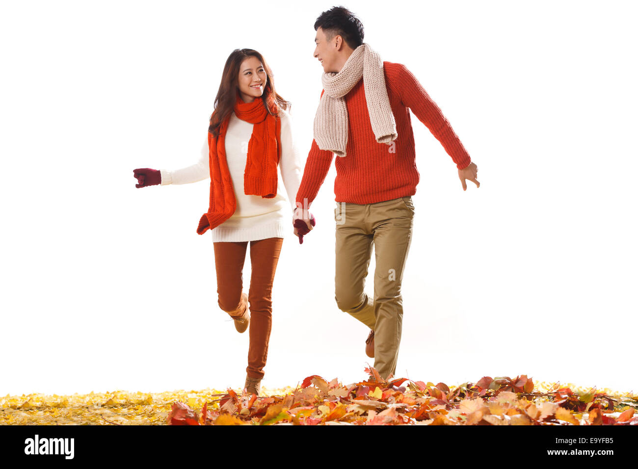 Young urban couple falling love hi-res stock photography and images - Alamy