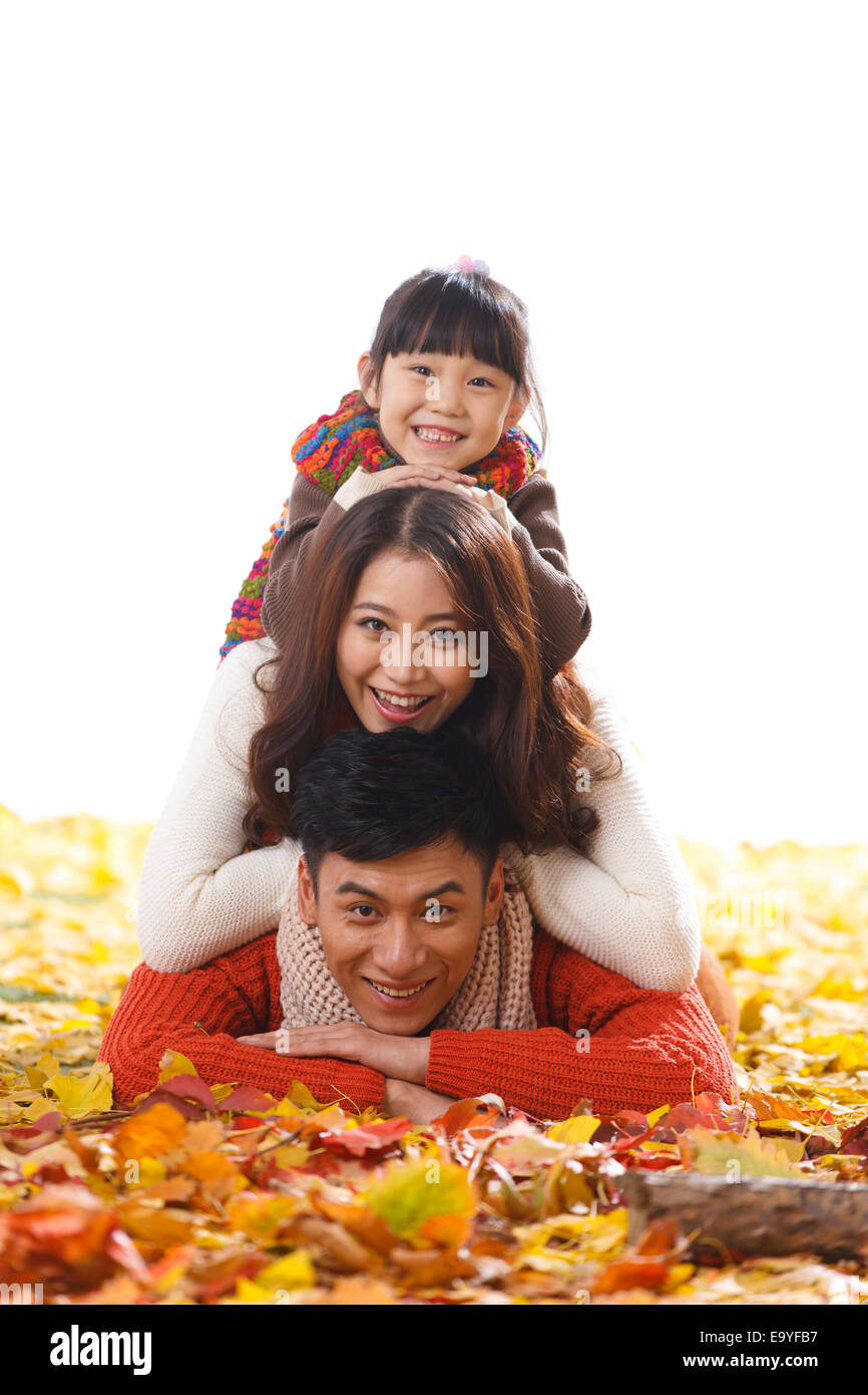 Portrait of Chinese family Stock Photo - Alamy