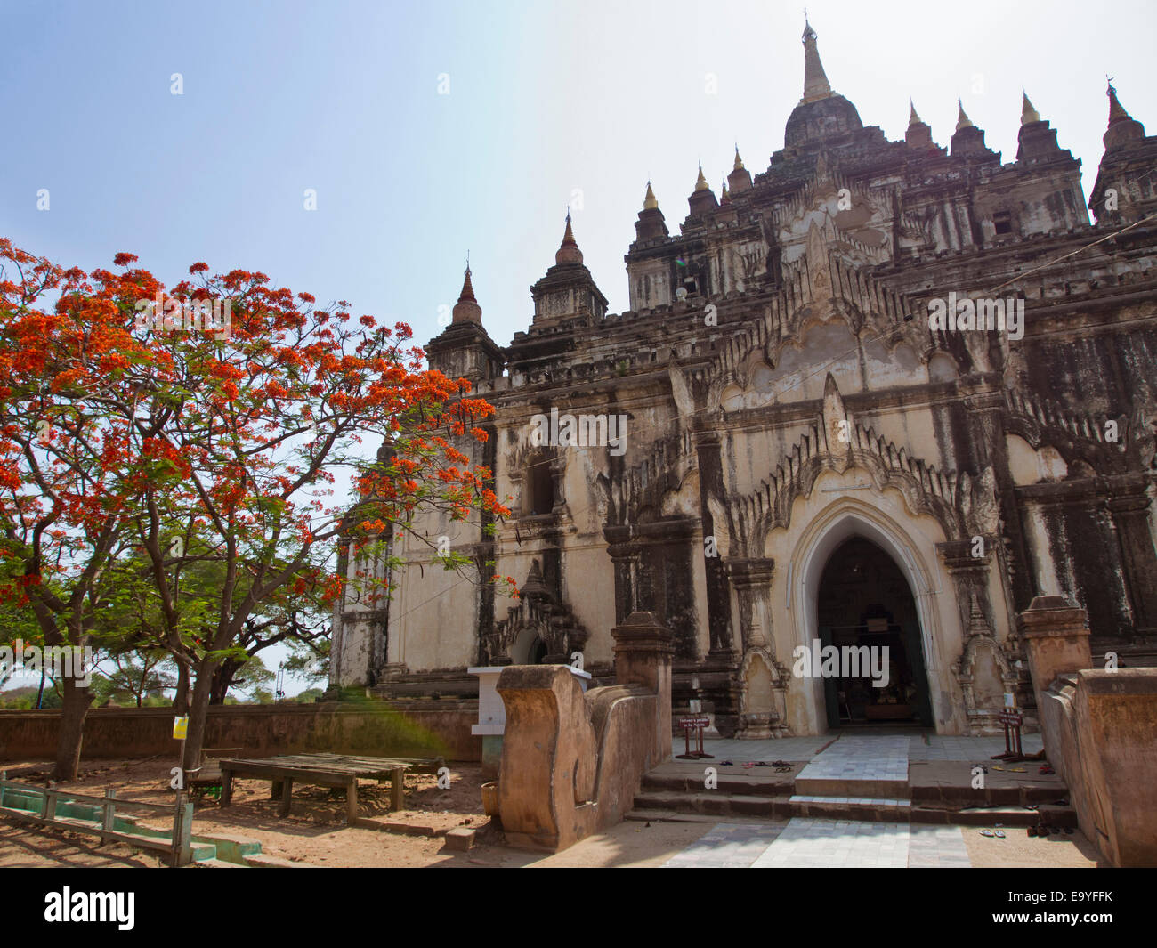 Myanmar Bagan building Stock Photo - Alamy
