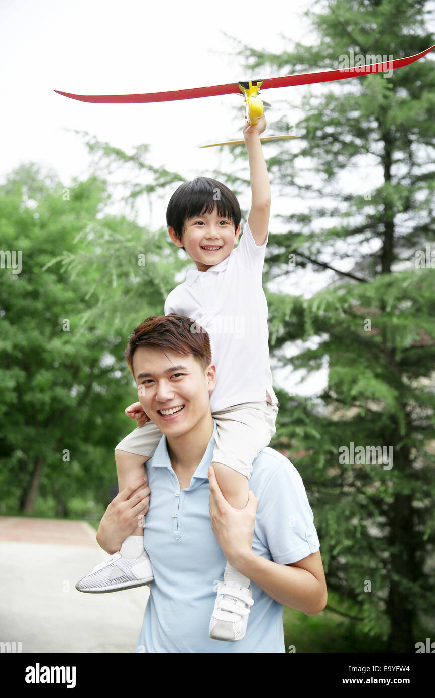 Father and son Stock Photo - Alamy