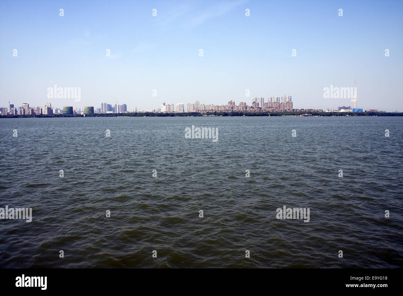 Nanchang Qingshan Lake scenery Stock Photo - Alamy