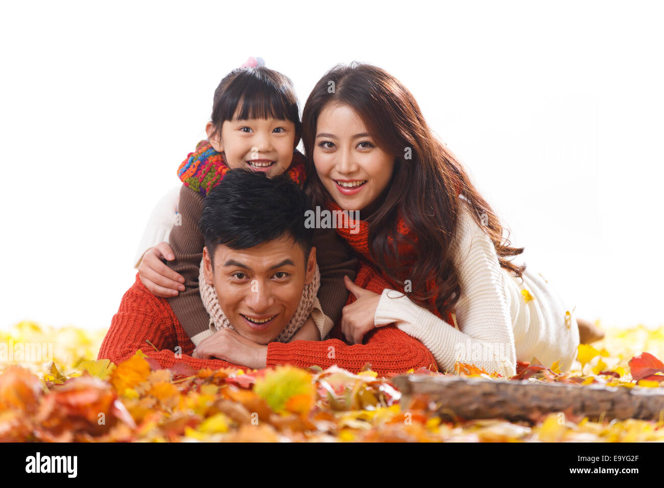 Portrait of Chinese family Stock Photo - Alamy