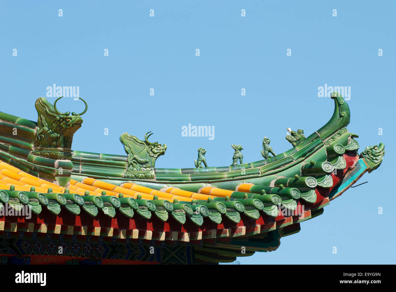 Daqing Guocheng Temple Stock Photo - Alamy