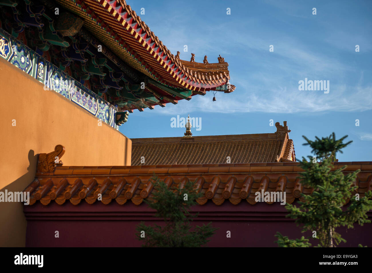 Daqing Guocheng Temple Stock Photo - Alamy