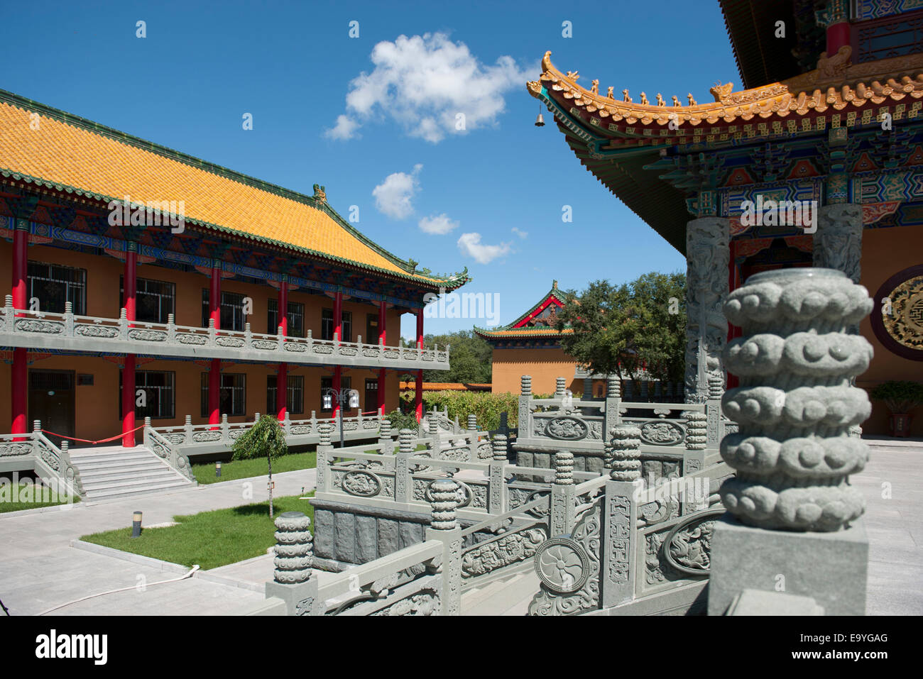 Daqing Guocheng Temple Stock Photo - Alamy