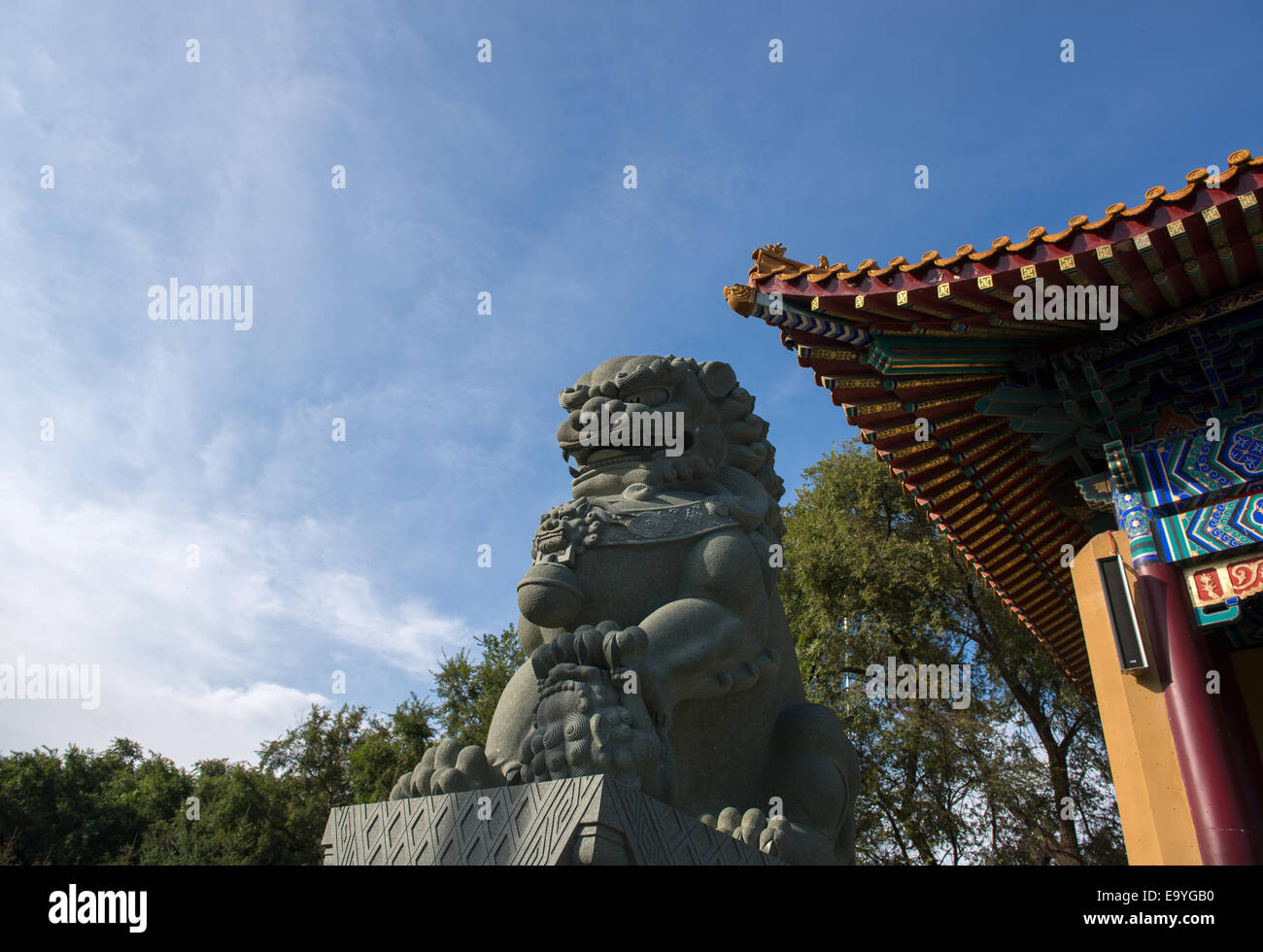 Daqing Guocheng Temple Stock Photo - Alamy