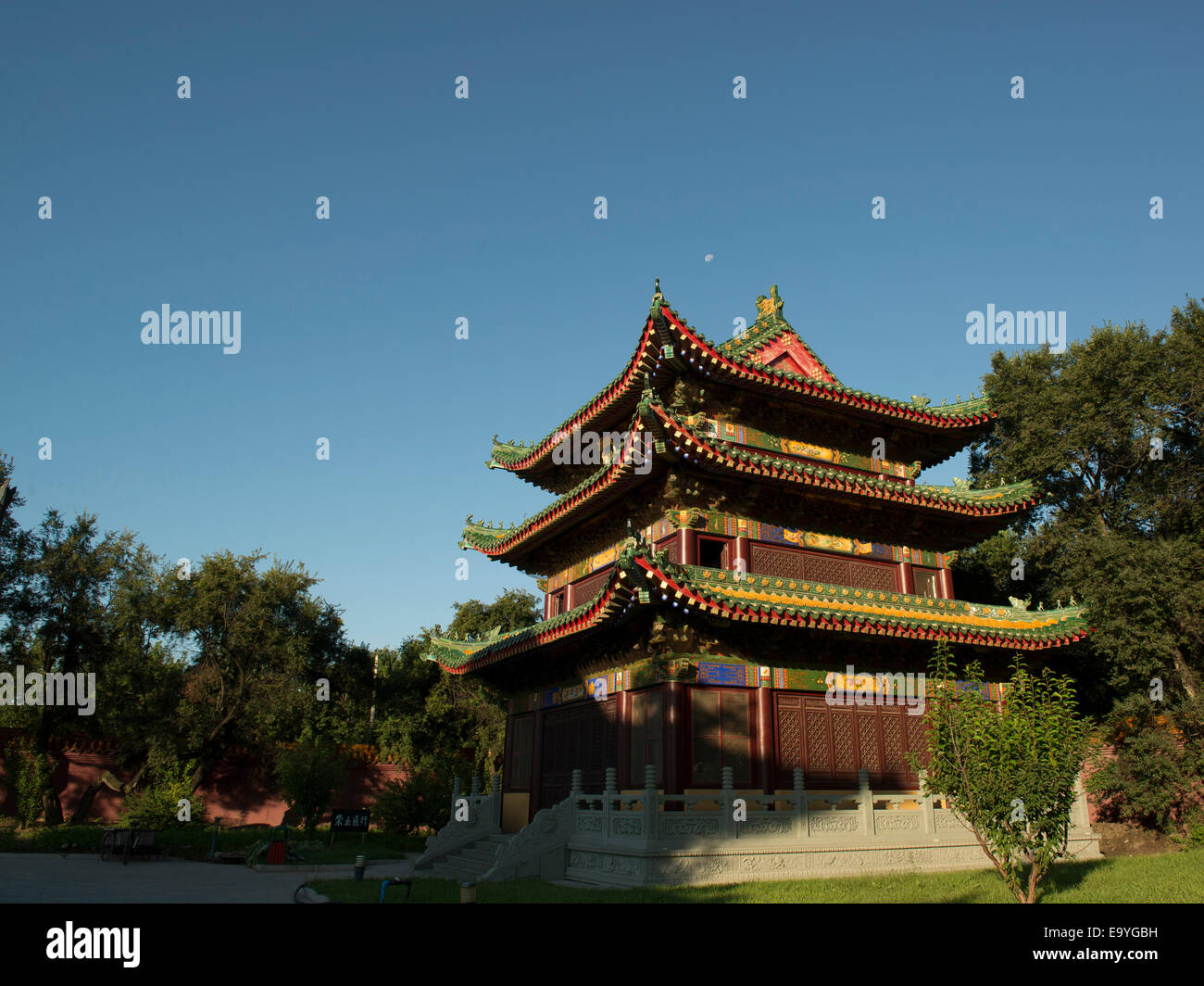 Daqing Guocheng Temple Stock Photo - Alamy