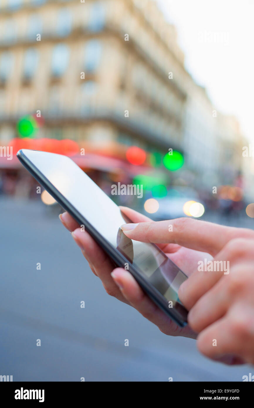 adult app background business businesswoman caucasian cell cellphone ...