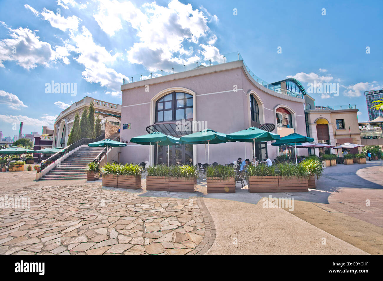Beijing Blue Harbor Stock Photo - Alamy