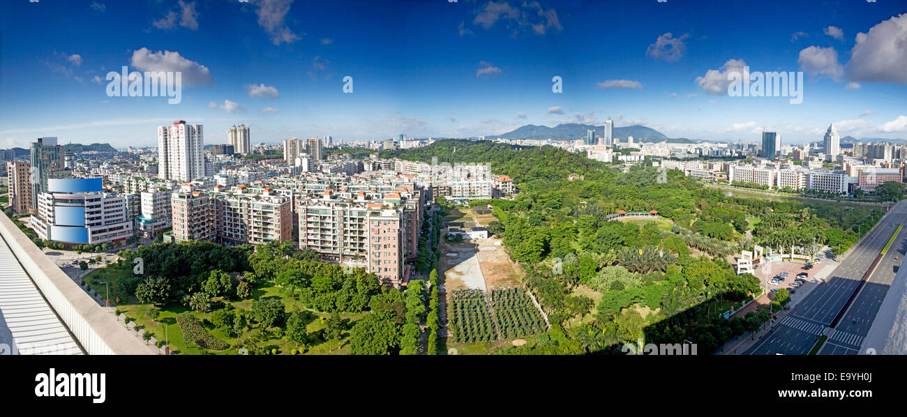 Jiangmen City, Guangdong Province city buildings Stock Photo - Alamy