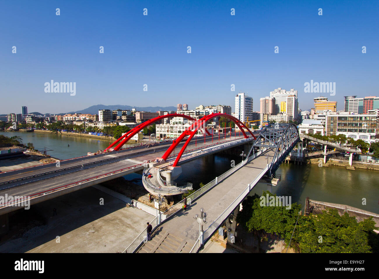 Victory Bridge in Jiangmen City Guangdong Province Stock Photo - Alamy