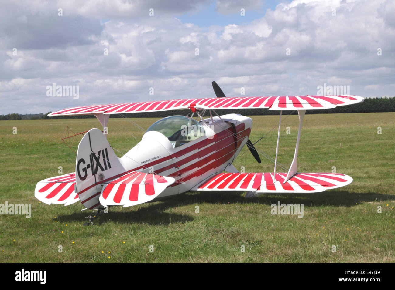 Pitts Special airplane at White Waltham Retro Festival 2014 Stock Photo ...