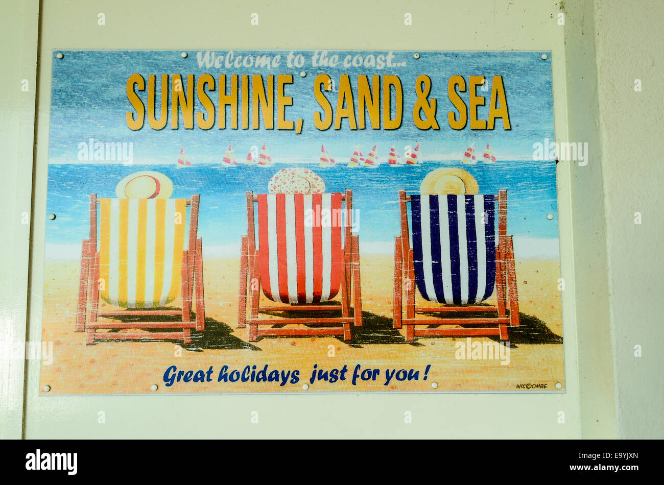 Seaside postcard hi-res stock photography and images - Alamy