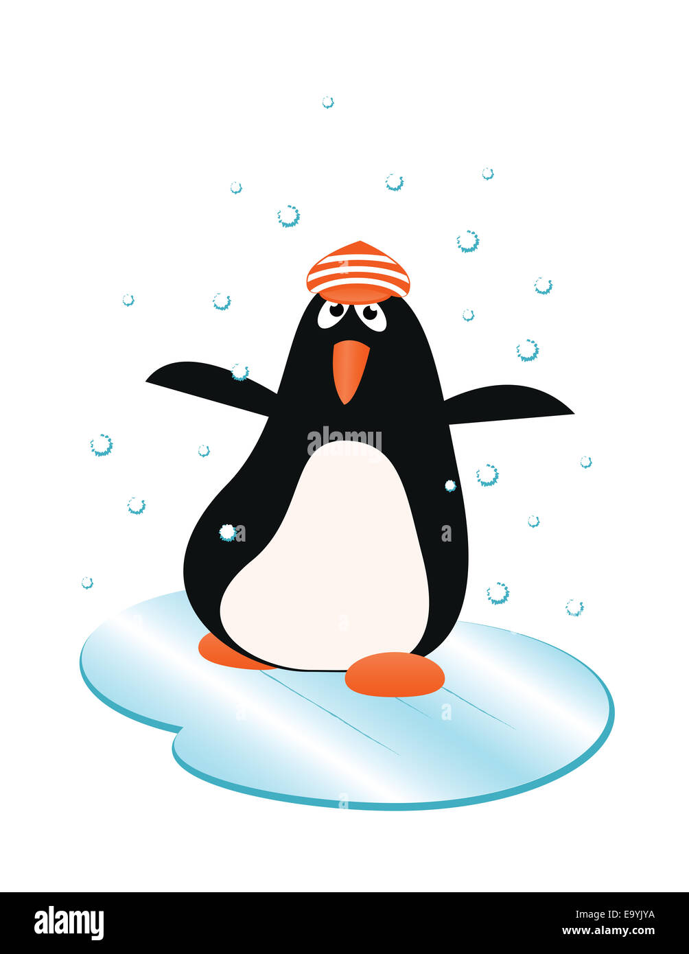 Ice rink penguin Cut Out Stock Images & Pictures - Alamy