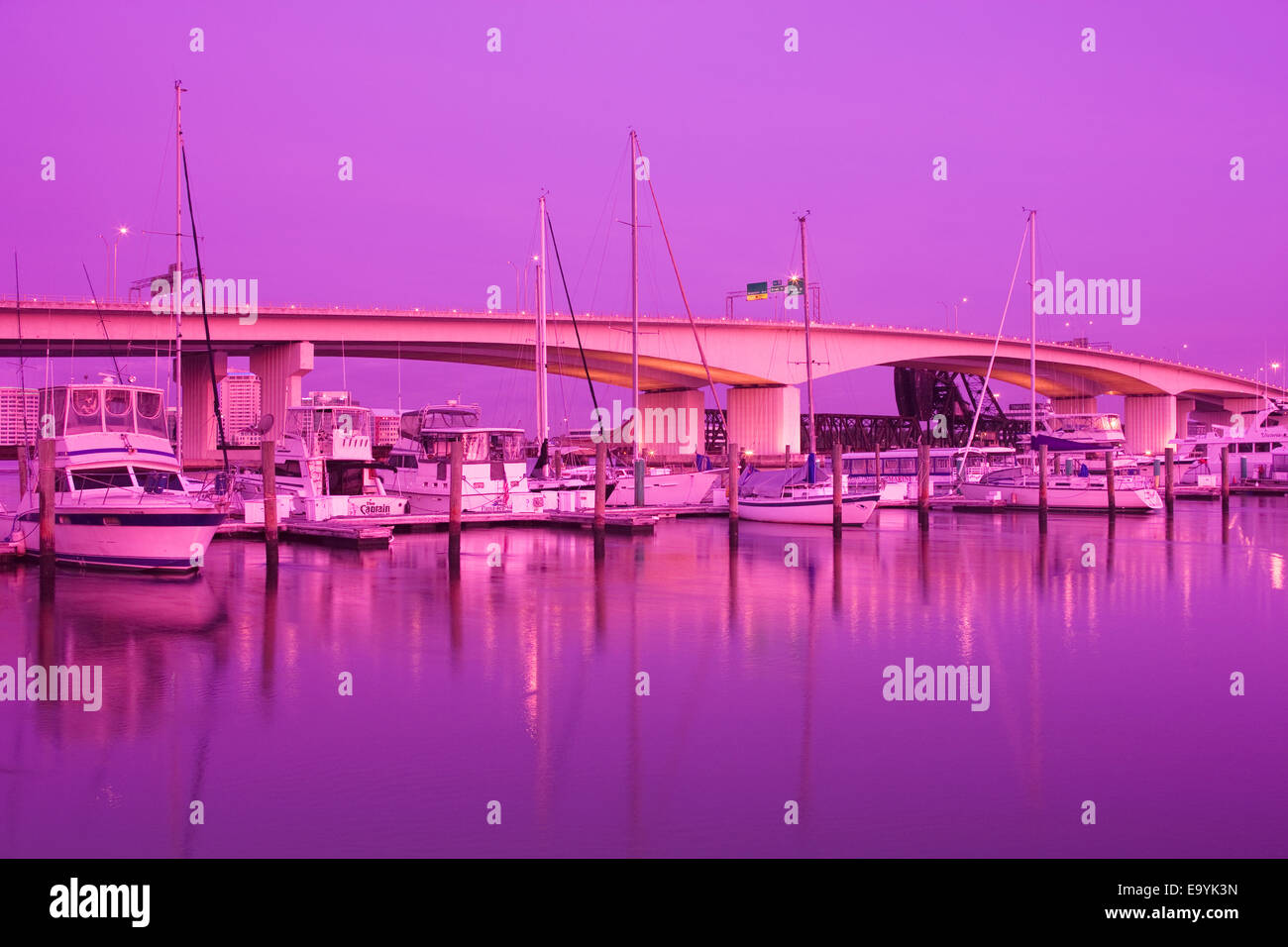 MARINA ACOSTA BRIDGE SAINT JOHNS RIVER JACKSONVILLE FLORIDA USA Stock ...