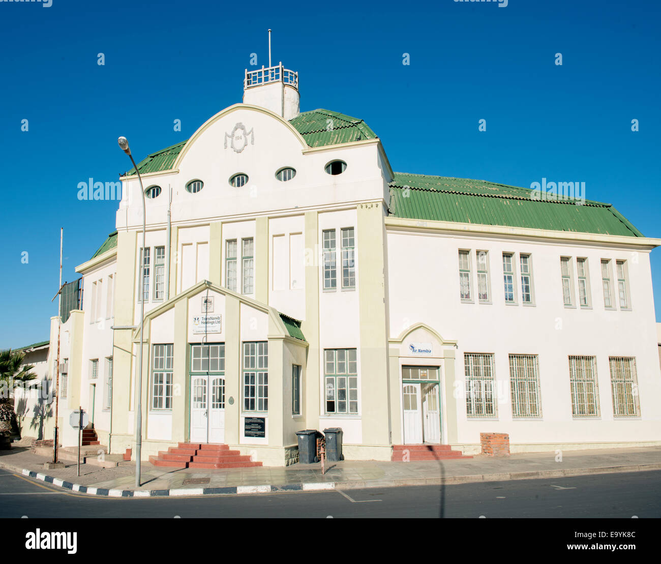 Classic German style building in Luderitz, Namibia Stock Photo - Alamy