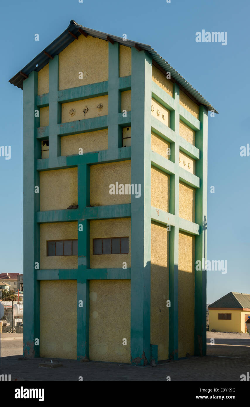 Classic German style building in Luderitz, Namibia Stock Photo - Alamy