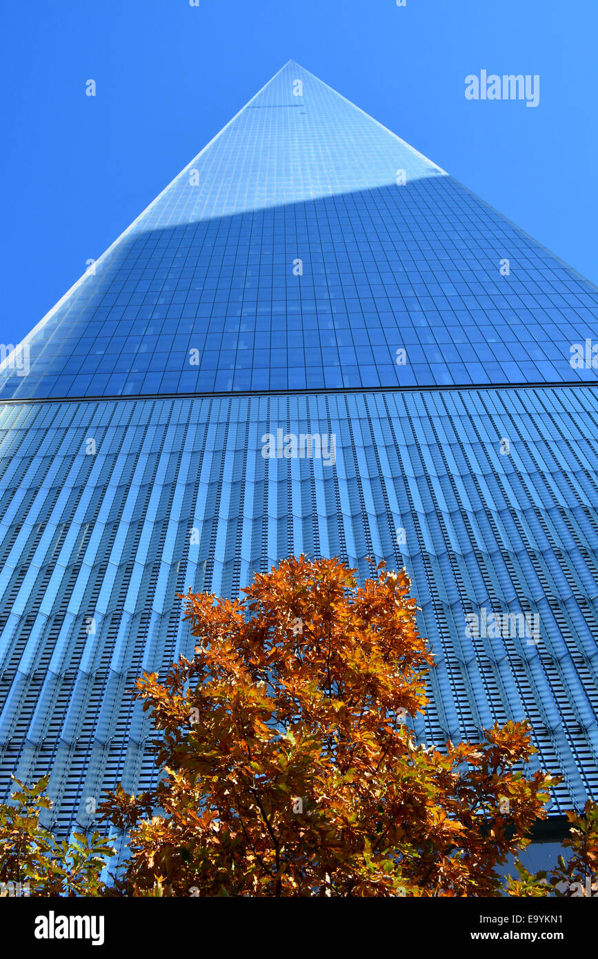 World Trade Center Tower One on the day the office building opened to ...