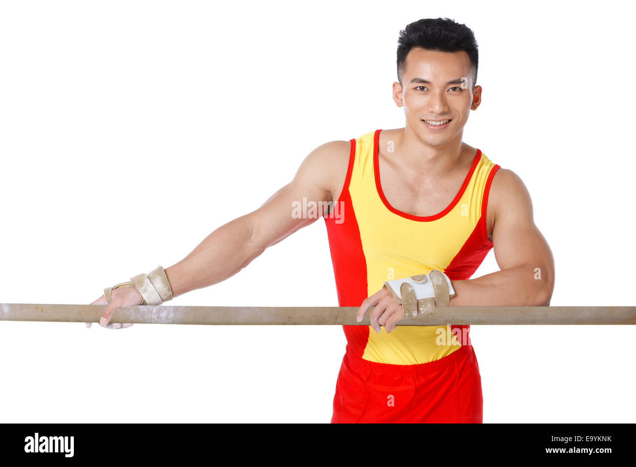 Male athlete studio front hi-res stock photography and images - Alamy
