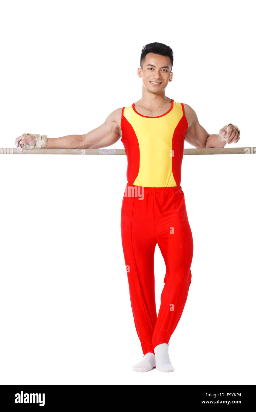 Male athlete studio front hi-res stock photography and images - Alamy