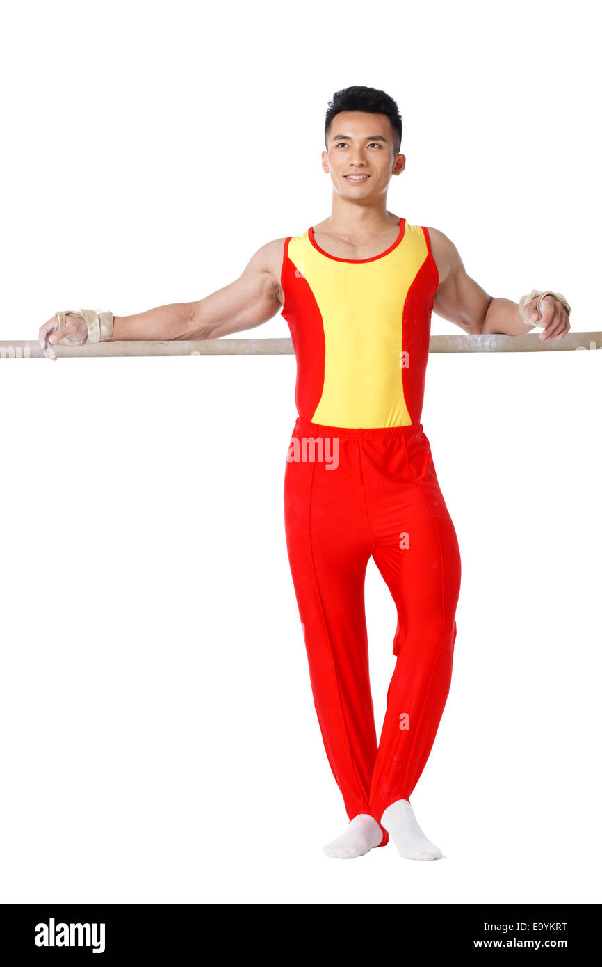 Male athlete studio front hi-res stock photography and images - Alamy