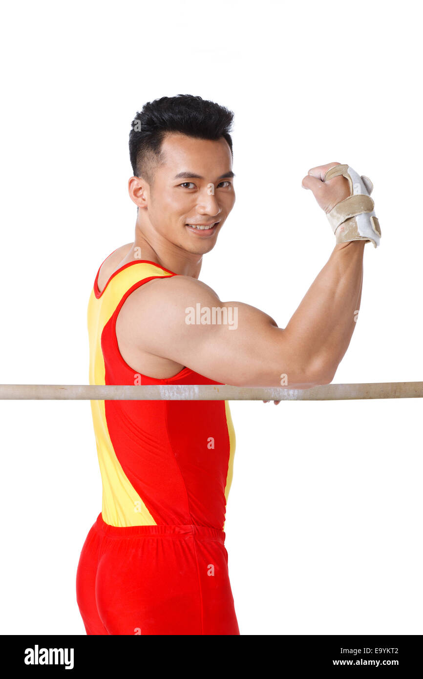 Young male athlete looking camera hi-res stock photography and images ...