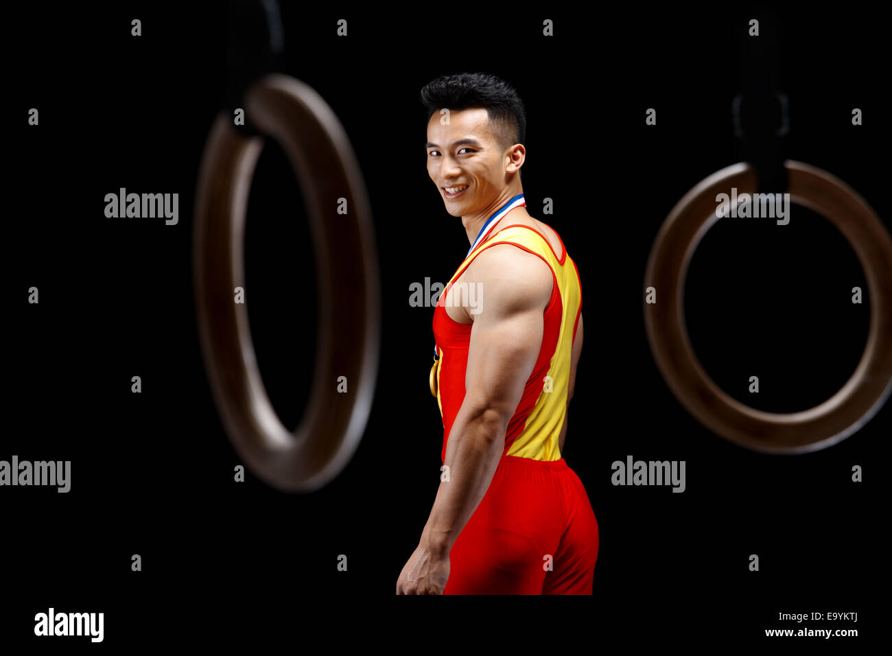 Young male athlete Stock Photo - Alamy