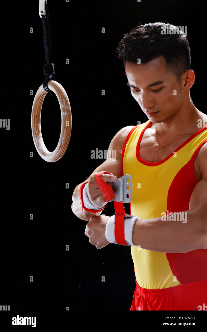 Young male athlete Stock Photo - Alamy