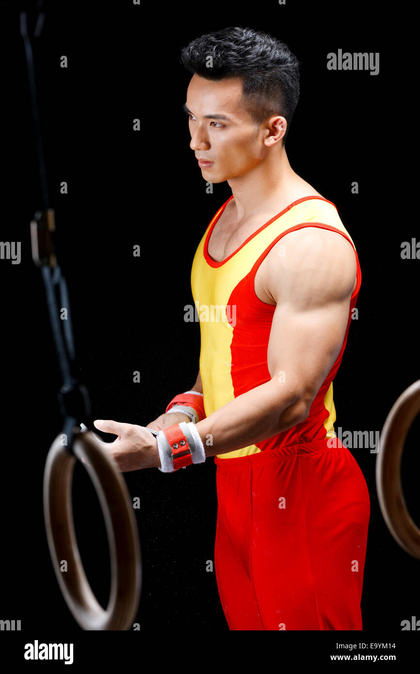 Young male athlete Stock Photo - Alamy