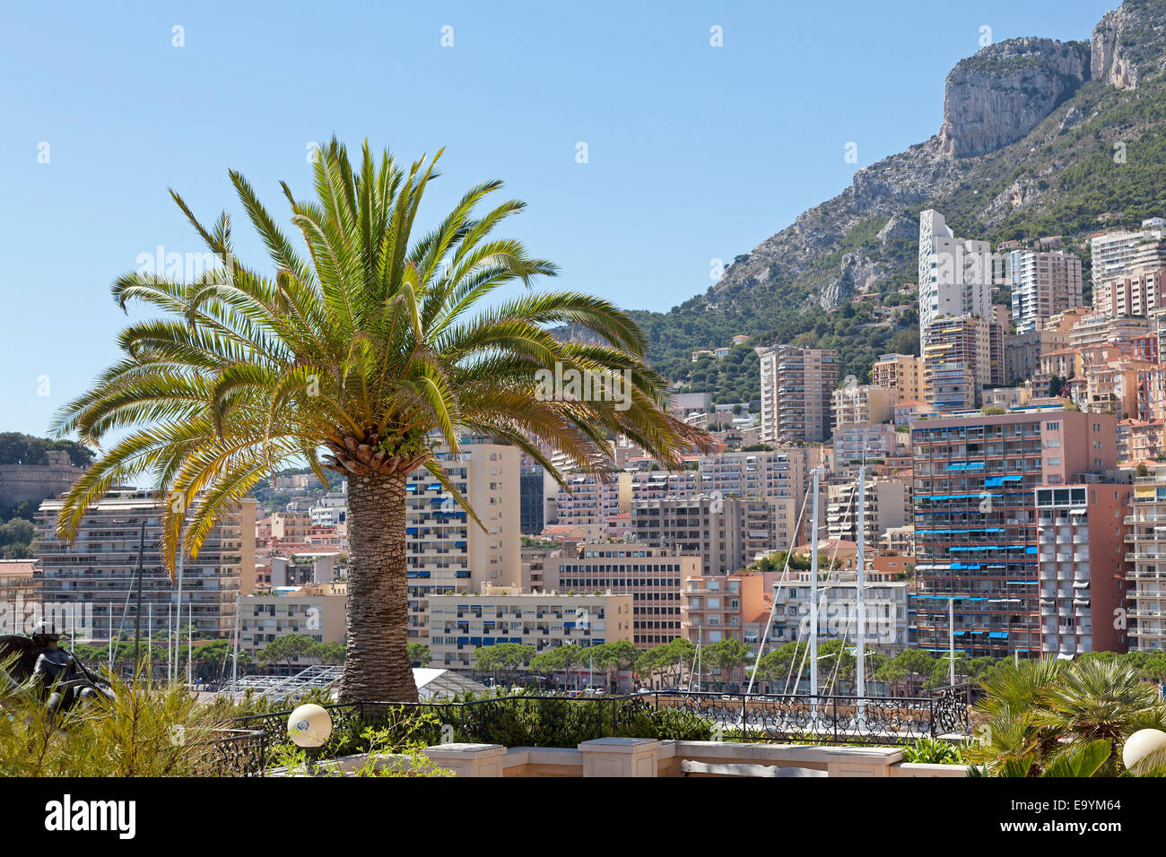 high-rise buildings, Principality of Monaco, Cote d´Azur Stock Photo ...