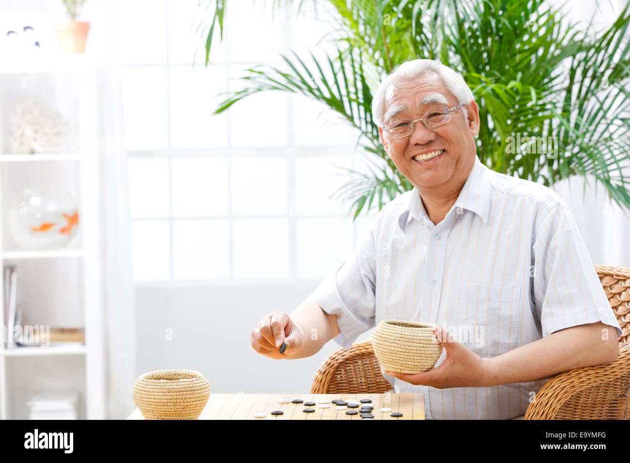 Portrait of senior man Stock Photo - Alamy