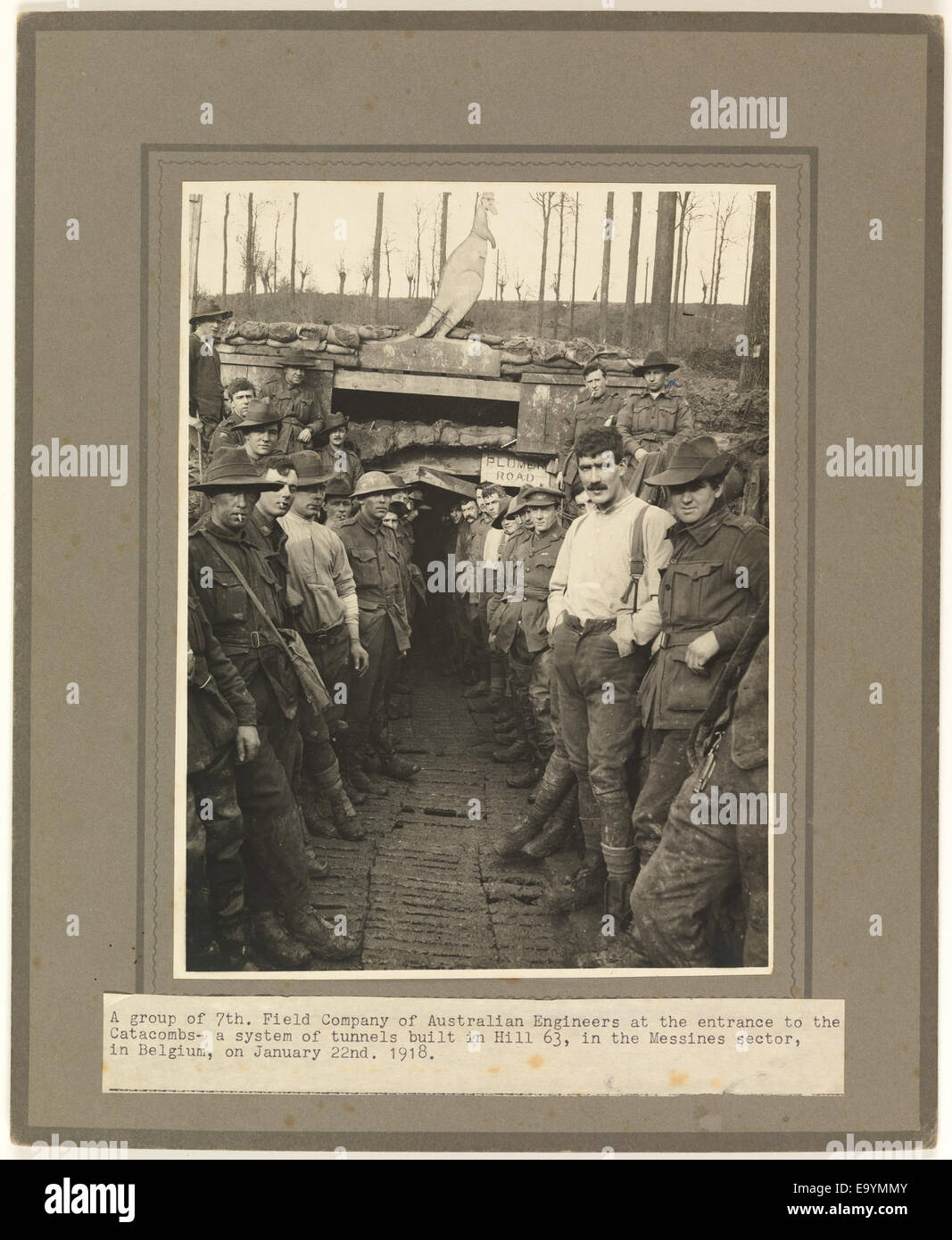 Ww1 tunnels High Resolution Stock Photography and Images - Alamy