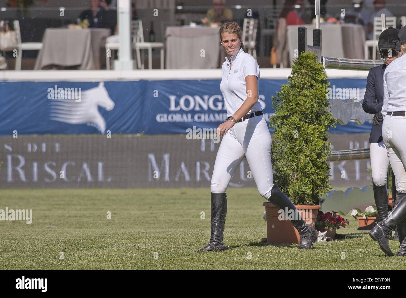 ATHINA ONASSIS DE MIRANDA and her husband DODA MIRANDA during the ...