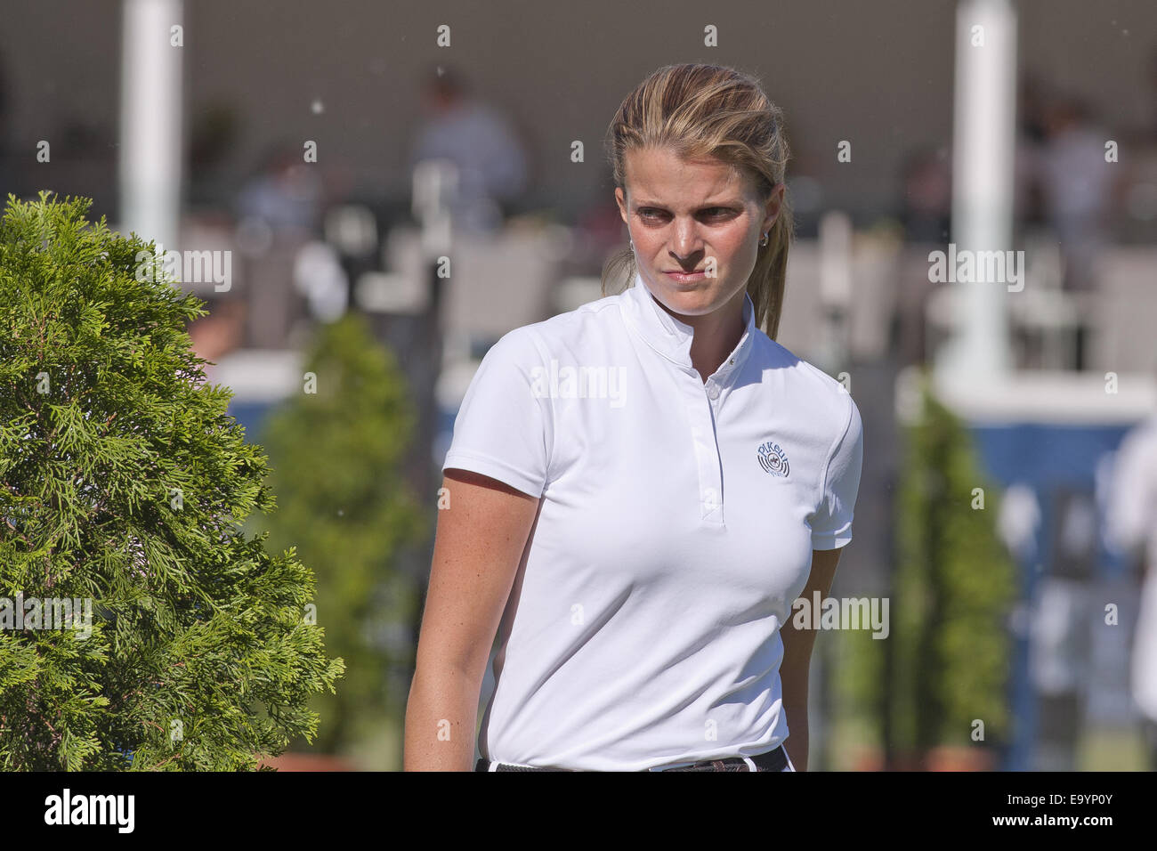 ATHINA ONASSIS DE MIRANDA and her husband DODA MIRANDA during the ...